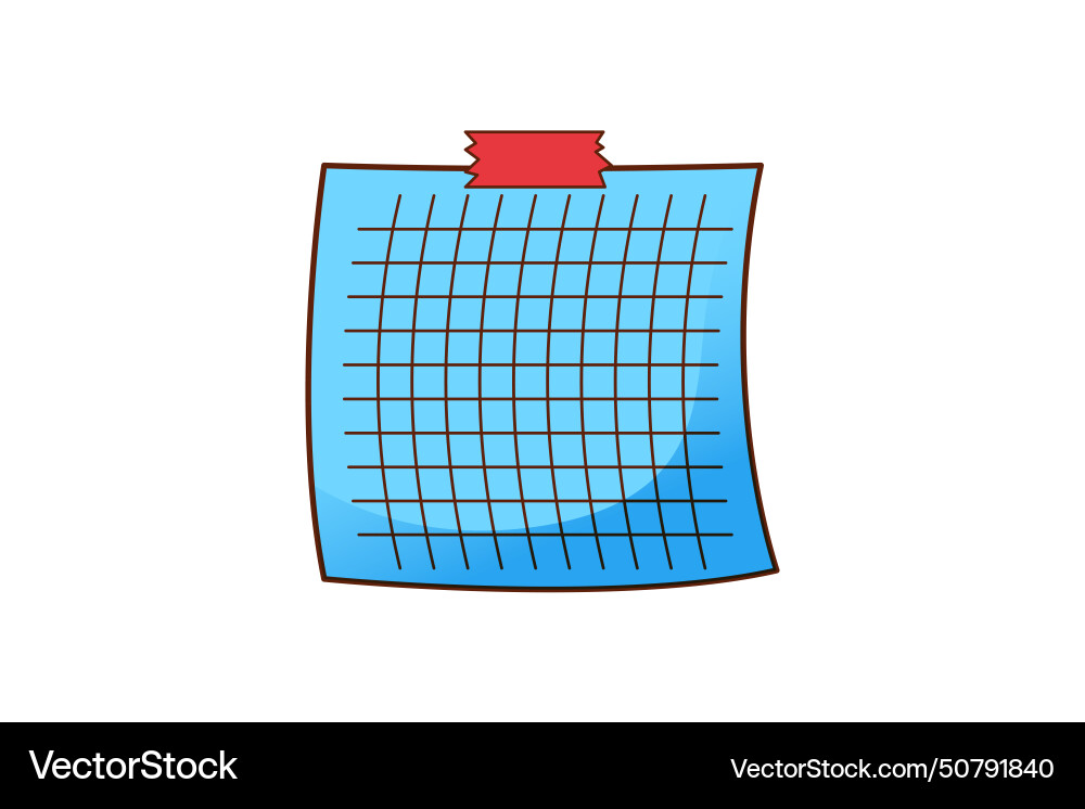 Sticky notes sticker set Royalty Free Vector Image