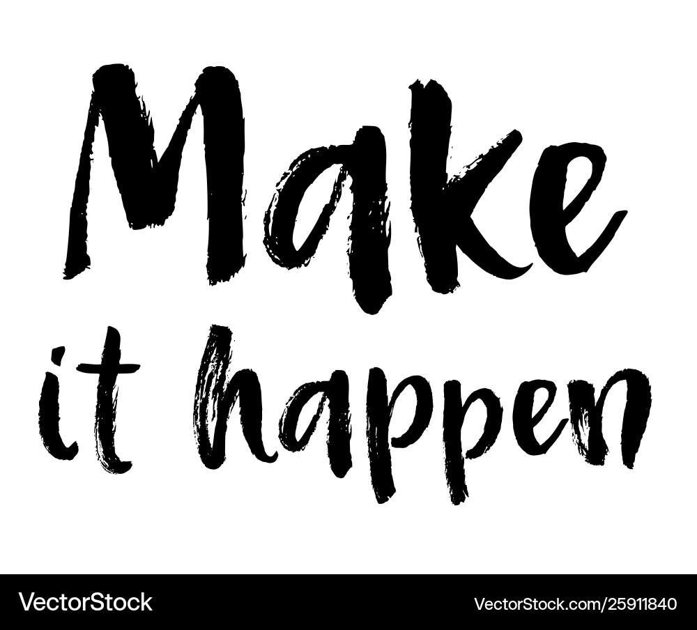 Typography poster Royalty Free Vector Image - VectorStock