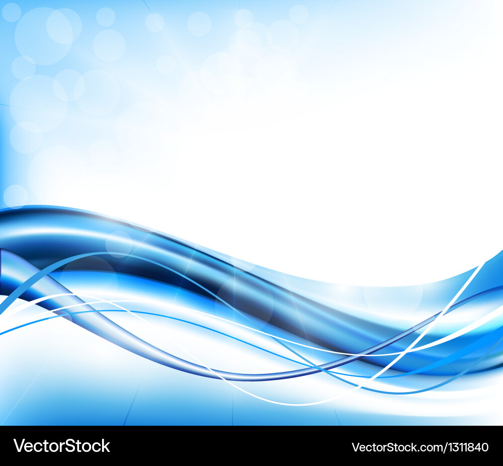 Vibrant Blue Abstract Background Royalty Free Vector Image