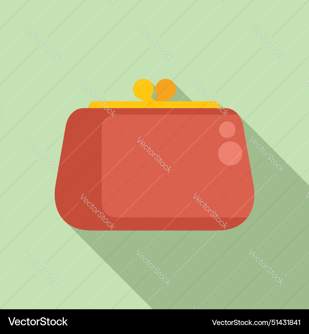 A red wallet Royalty Free Vector Image - VectorStock