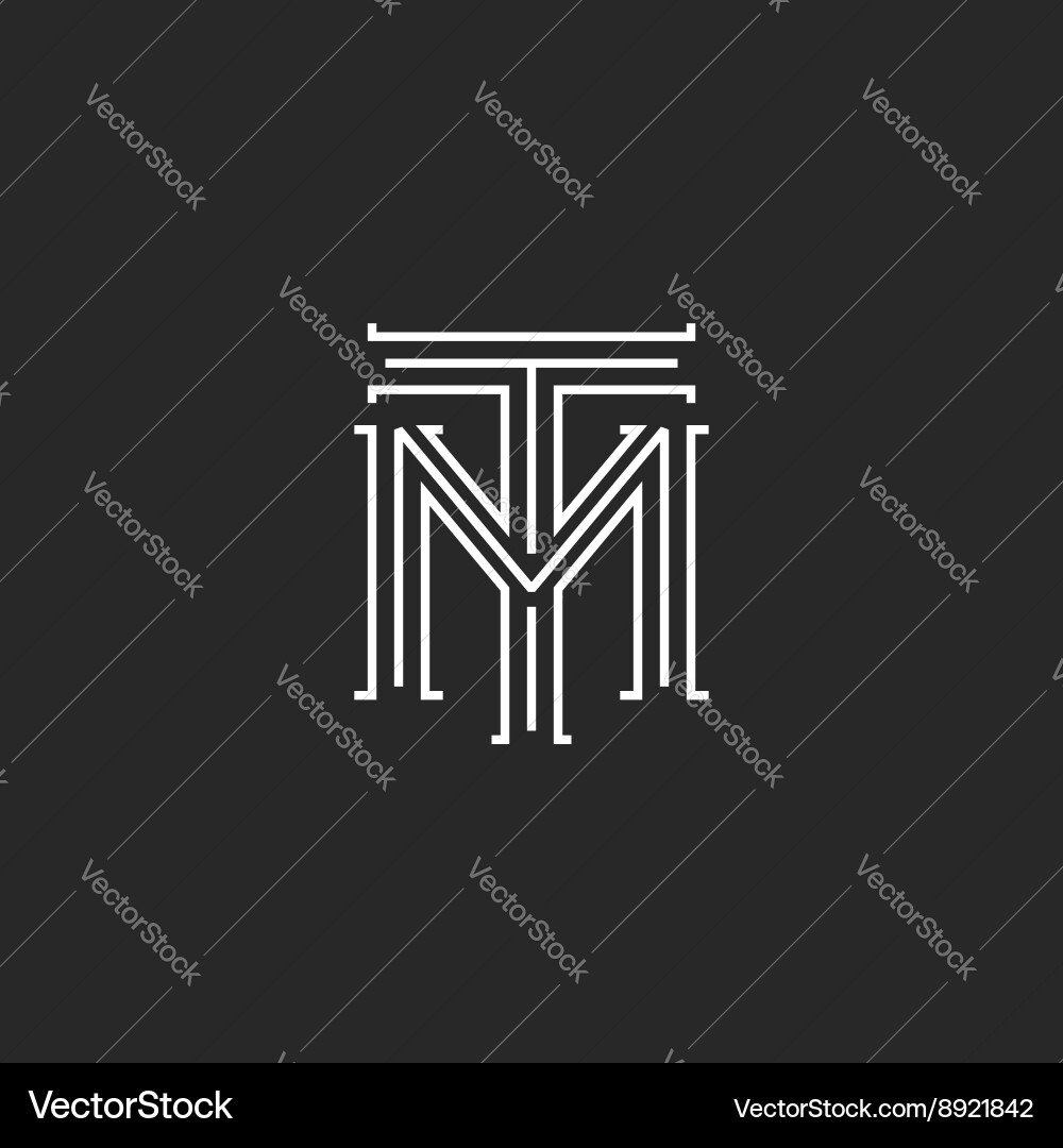 Tm Initials Vector Images (over 1,800)