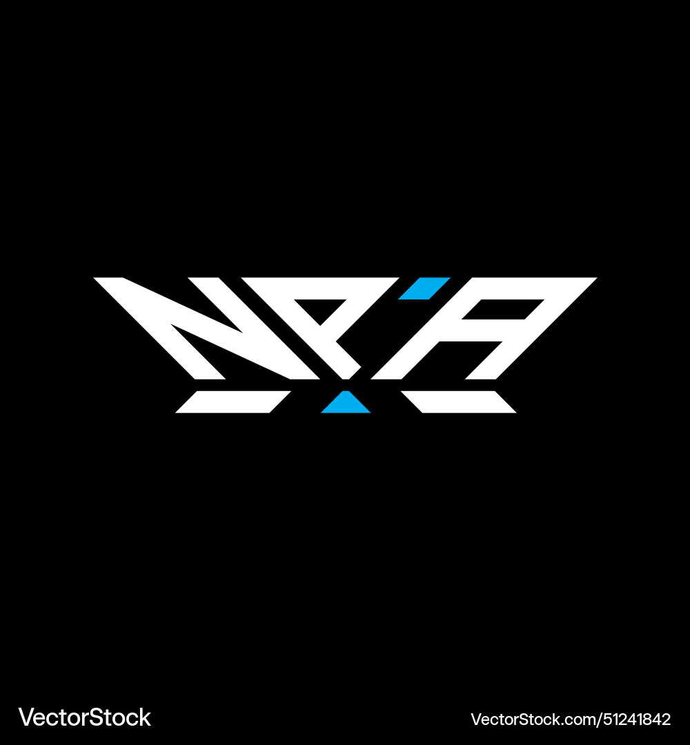 Npa letter logo design simple and modern Vector Image