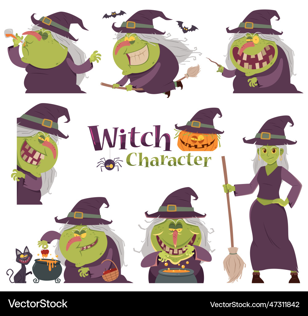 Witch Royalty Free Vector Image - VectorStock