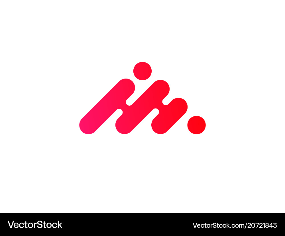 Modern Tech Flow Logo Royalty Free Vector Image