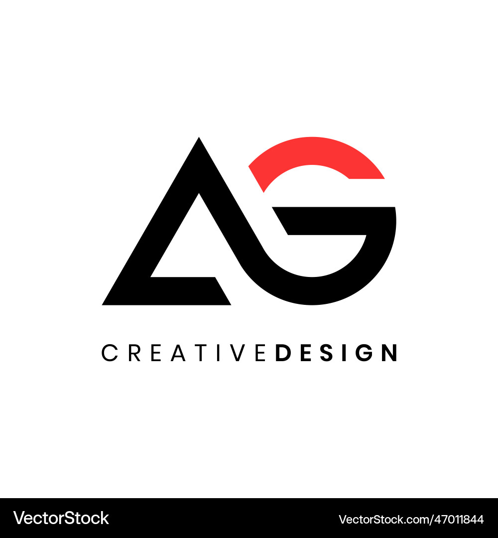 Logo Letter a G Ag Vector Images (over 2,000)
