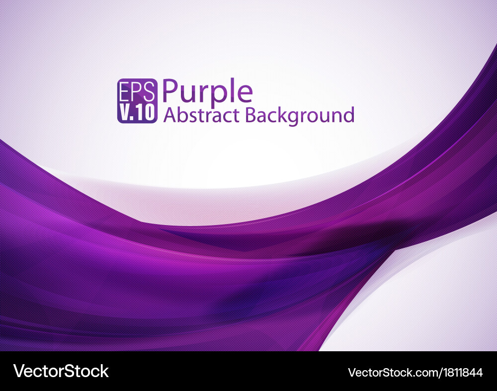 Dynamic Purple Swirl Background Royalty Free Vector Image