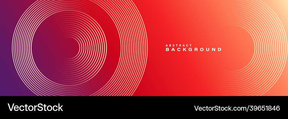 Abstract modern gradient horizontal template Vector Image