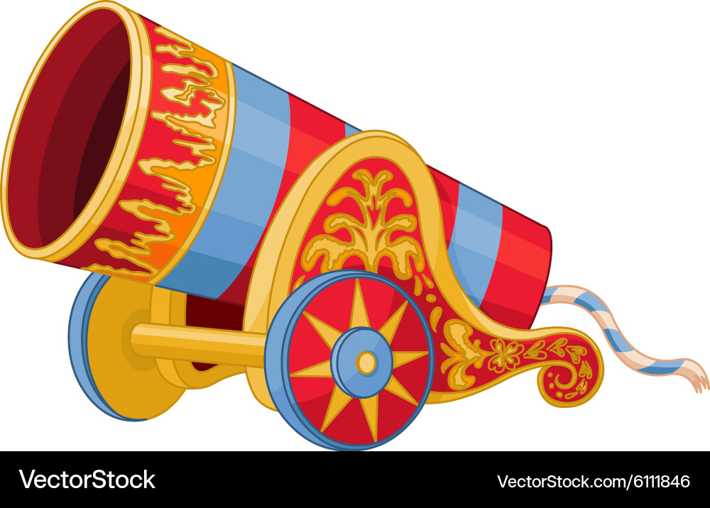 Cannon Royalty Free Vector Image - VectorStock