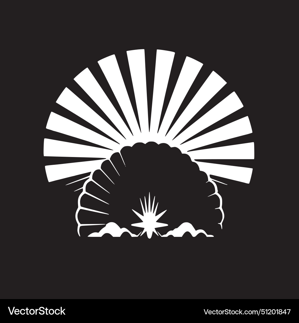 Japanese - black and white Royalty Free Vector Image