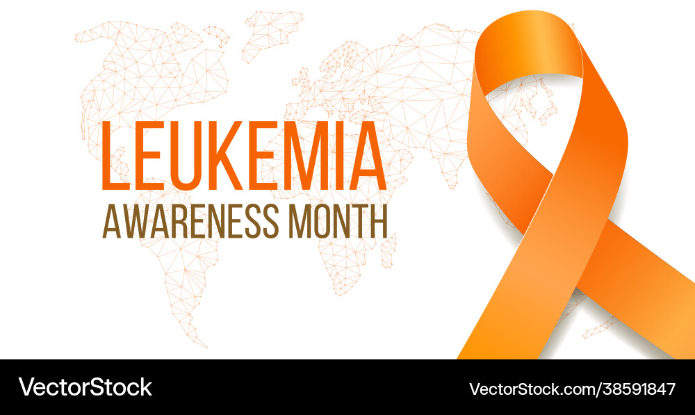 Leukemia awareness month concept Royalty Free Vector Image