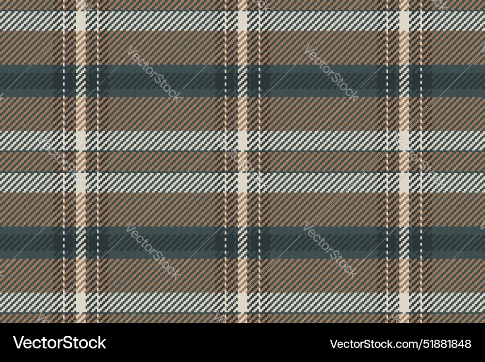 Package plaid pattern background harvest tartan Vector Image