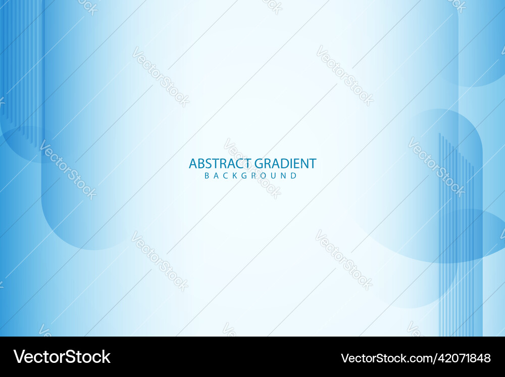 Einfache blaue Gradienten Hintergrund Design Vektorbild