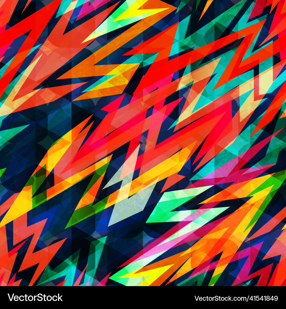 Bold Geometric Red Texture Royalty Free Vector Image