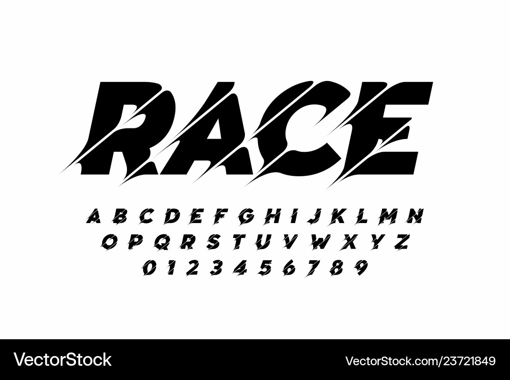 Style Speedy Font Vector Images (over 250)