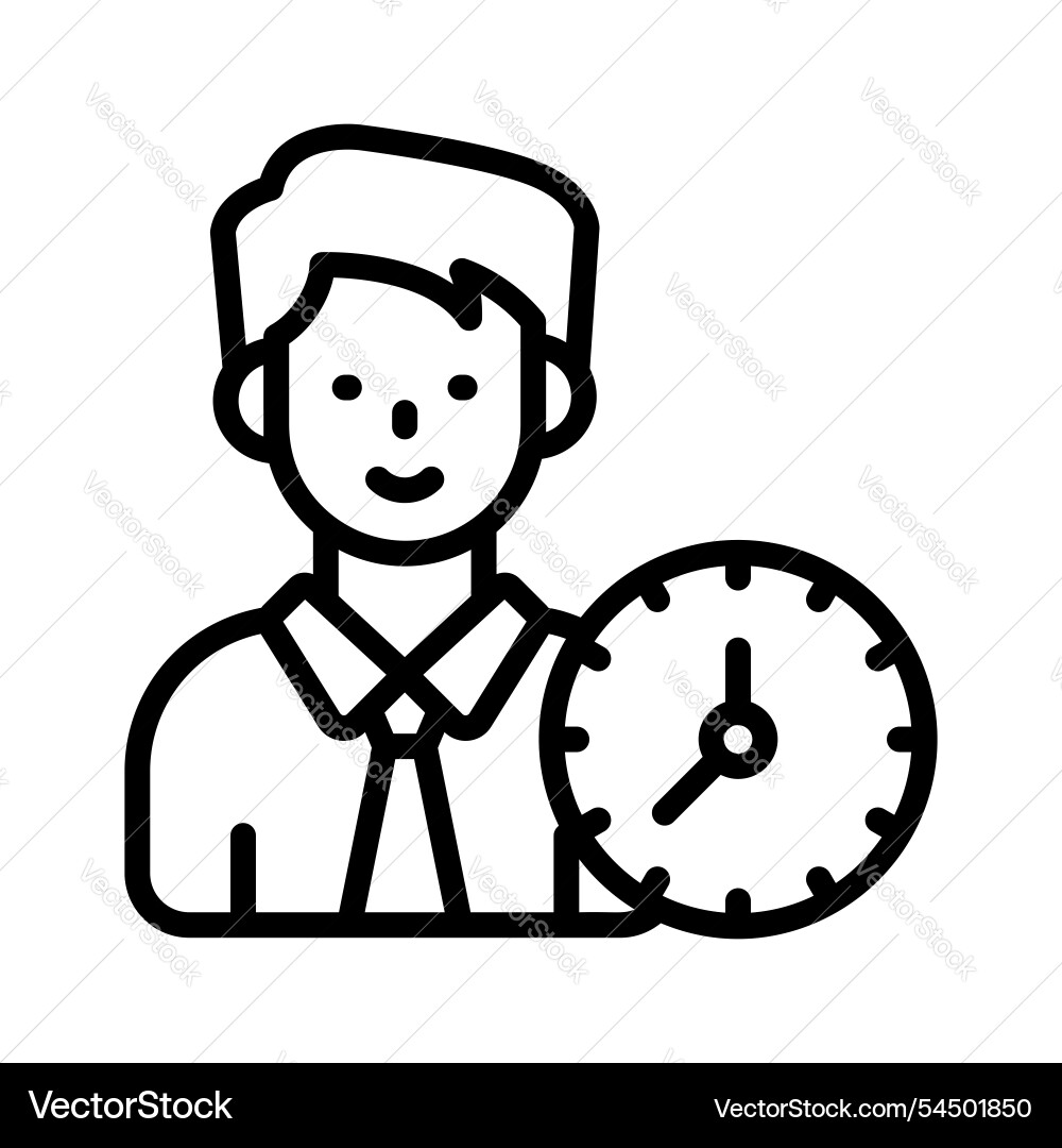 Punctuality Royalty Free Vector Image - VectorStock