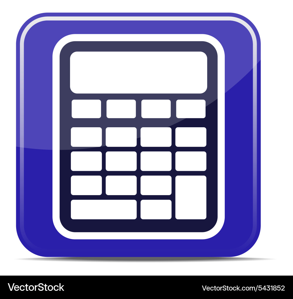 Calculator Royalty Free Vector Image - VectorStock