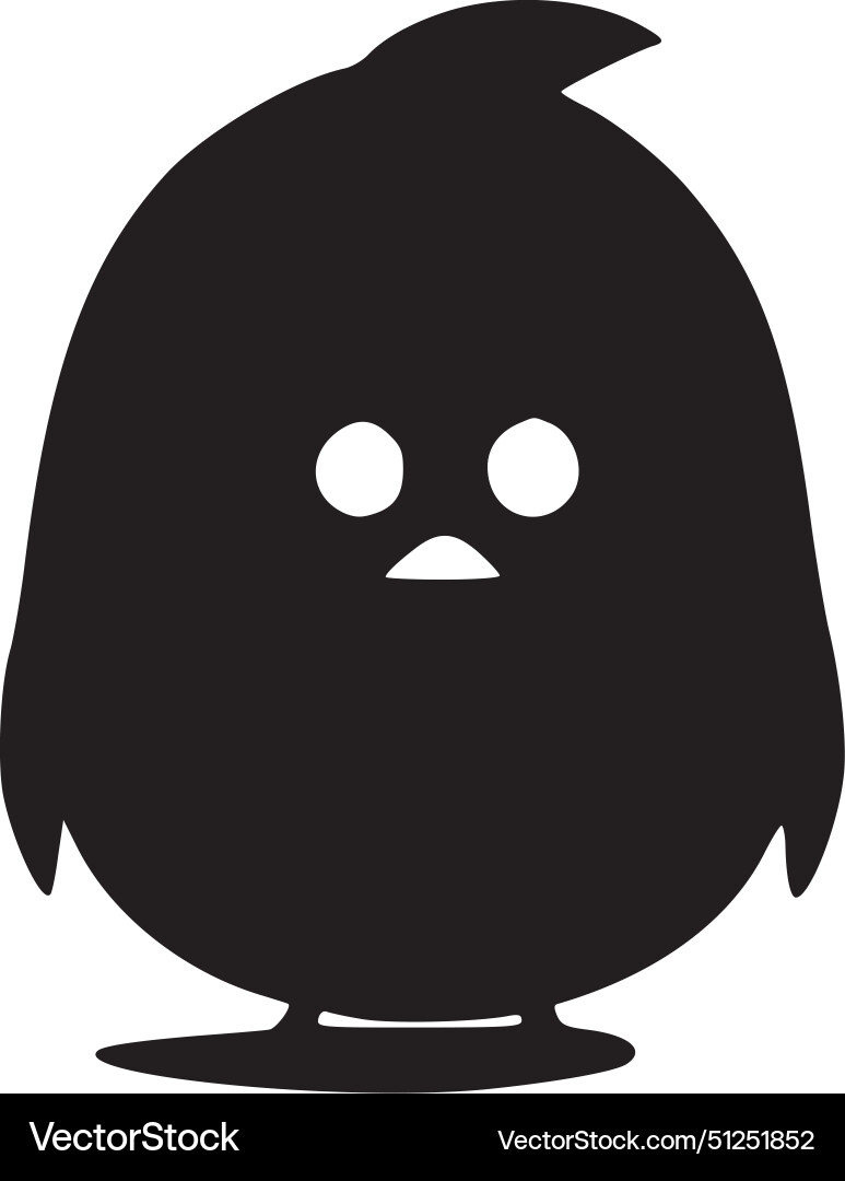 Peep - black and white isolated icon Royalty Free Vector