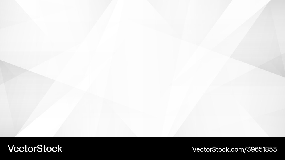 Abstract white and gray gradient background Vector Image