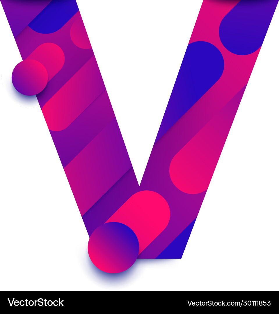 Alphabet bg gradients v Royalty Free Vector Image