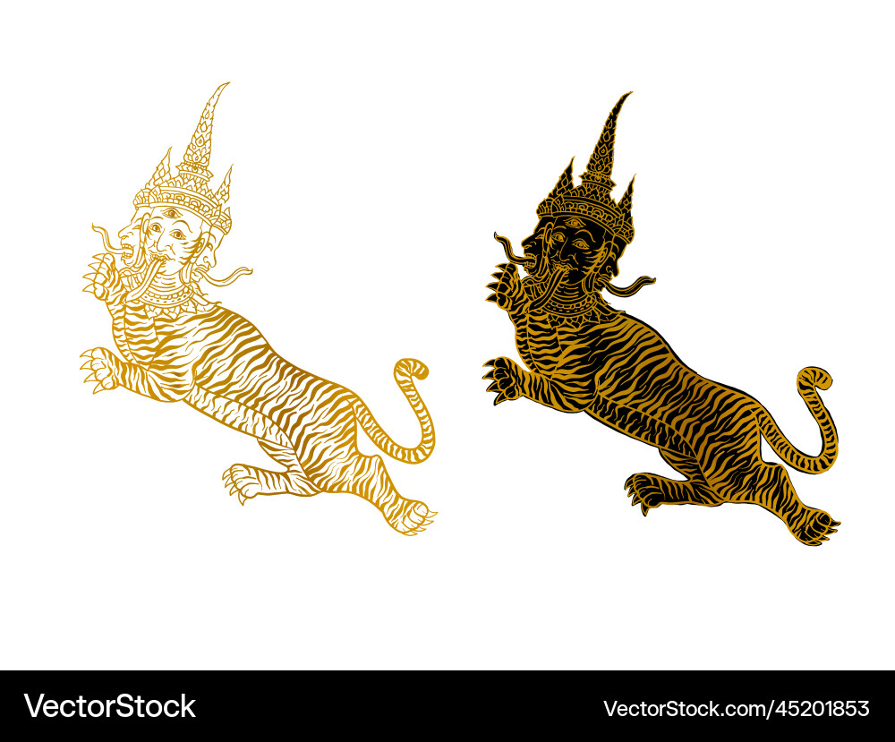 Thai tradition-003-2 Royalty Free Vector Image