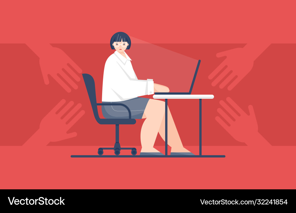 Sexual Harassment Workplace Vector Images (over 410)