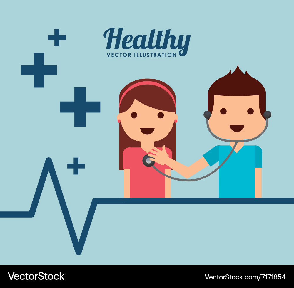 Health care design Royalty Free Vector Image - VectorStock