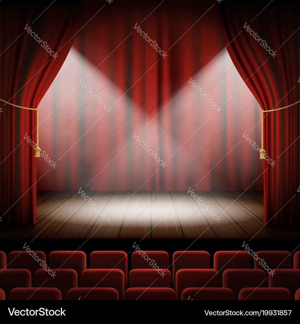 Assembly hall Royalty Free Vector Image - VectorStock