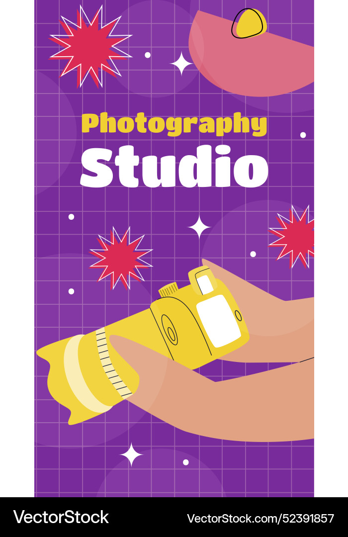 Flat Instagram Stories Collection Royalty Free Vector Image