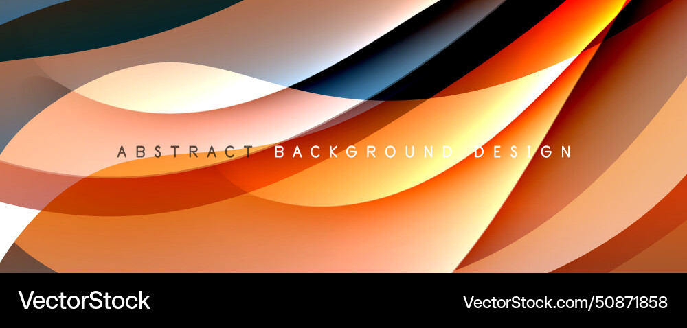 Simple fluid color gradient abstract background Vector Image