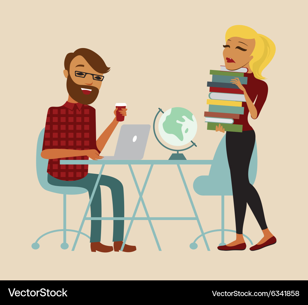 Students Royalty Free Vector Image - VectorStock