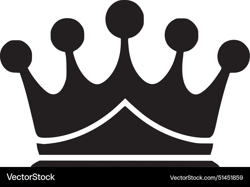 Crown - high quality logo - ideal for t-shirt Vector Image