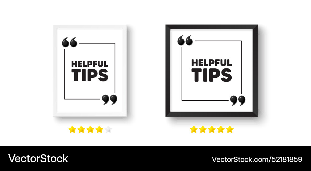 Helpful tips symbol education faq sign picture Vector Image