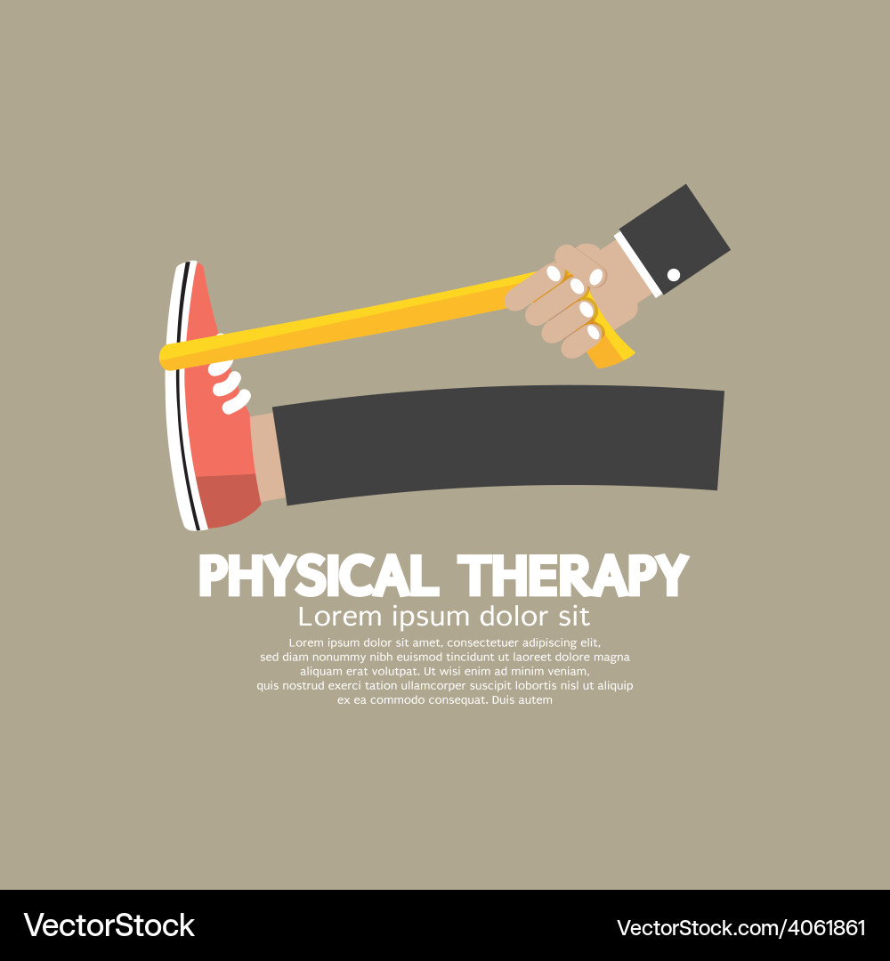 Physical therapy Royalty Free Vector Image - VectorStock