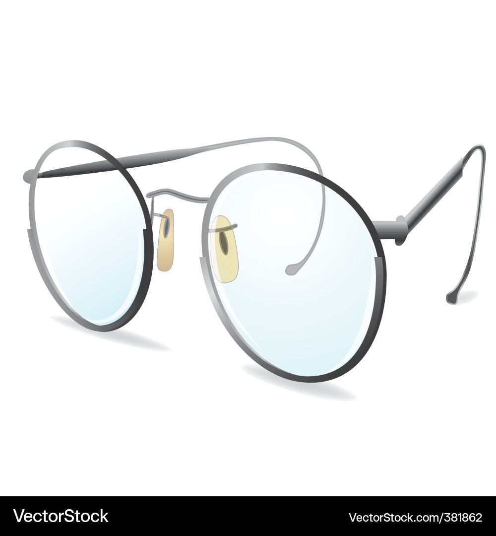 Glasses Royalty Free Vector Image - VectorStock