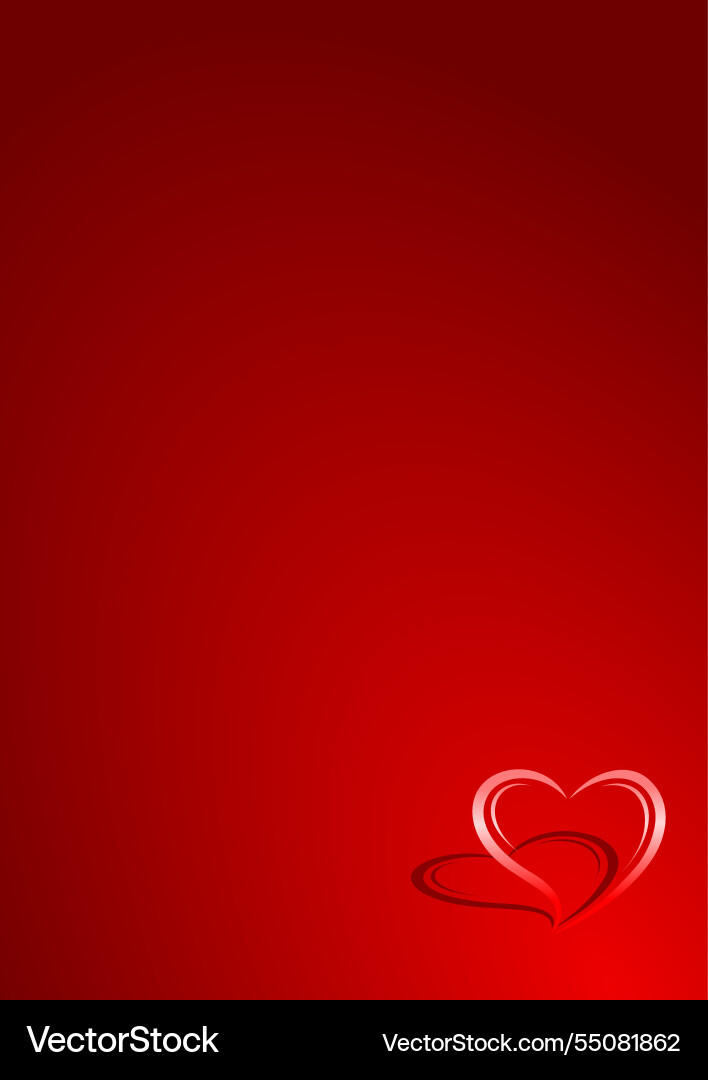 Valentines day card Royalty Free Vector Image - VectorStock