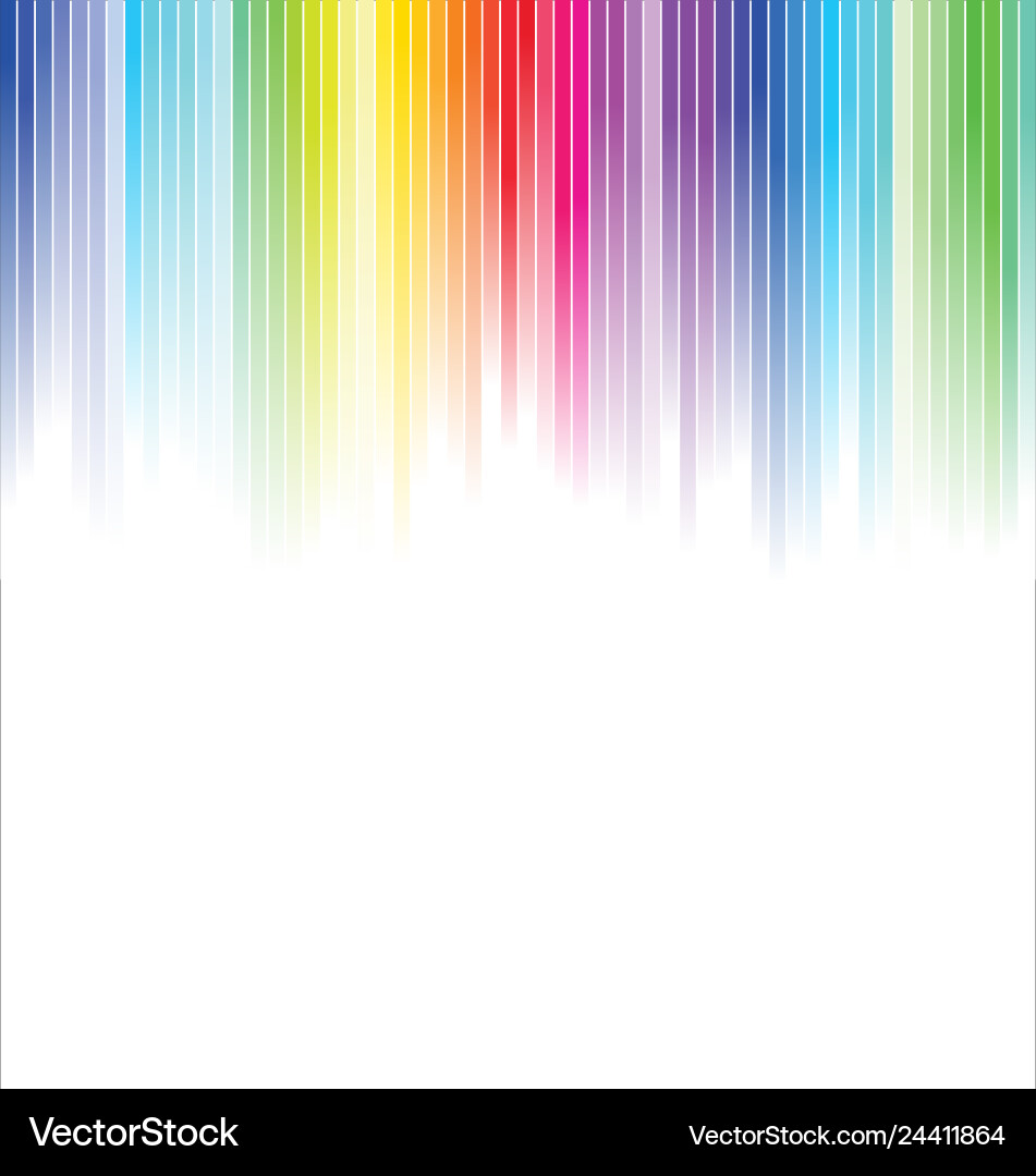 Abstract Colorful Rainbow Stripes Royalty Free Vector Image