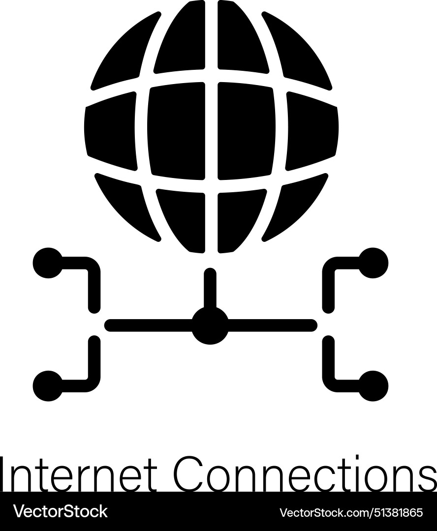 Internet connections Royalty Free Vector Image
