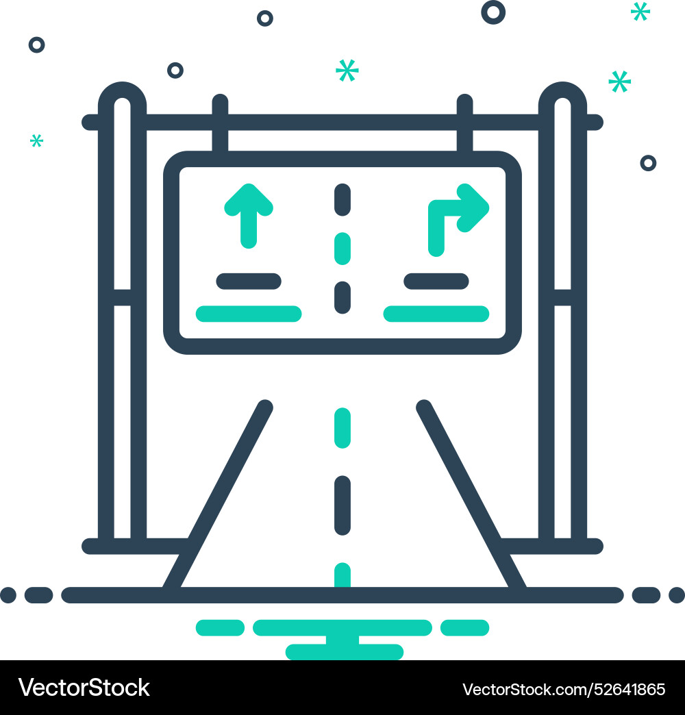Signpost Royalty Free Vector Image - VectorStock