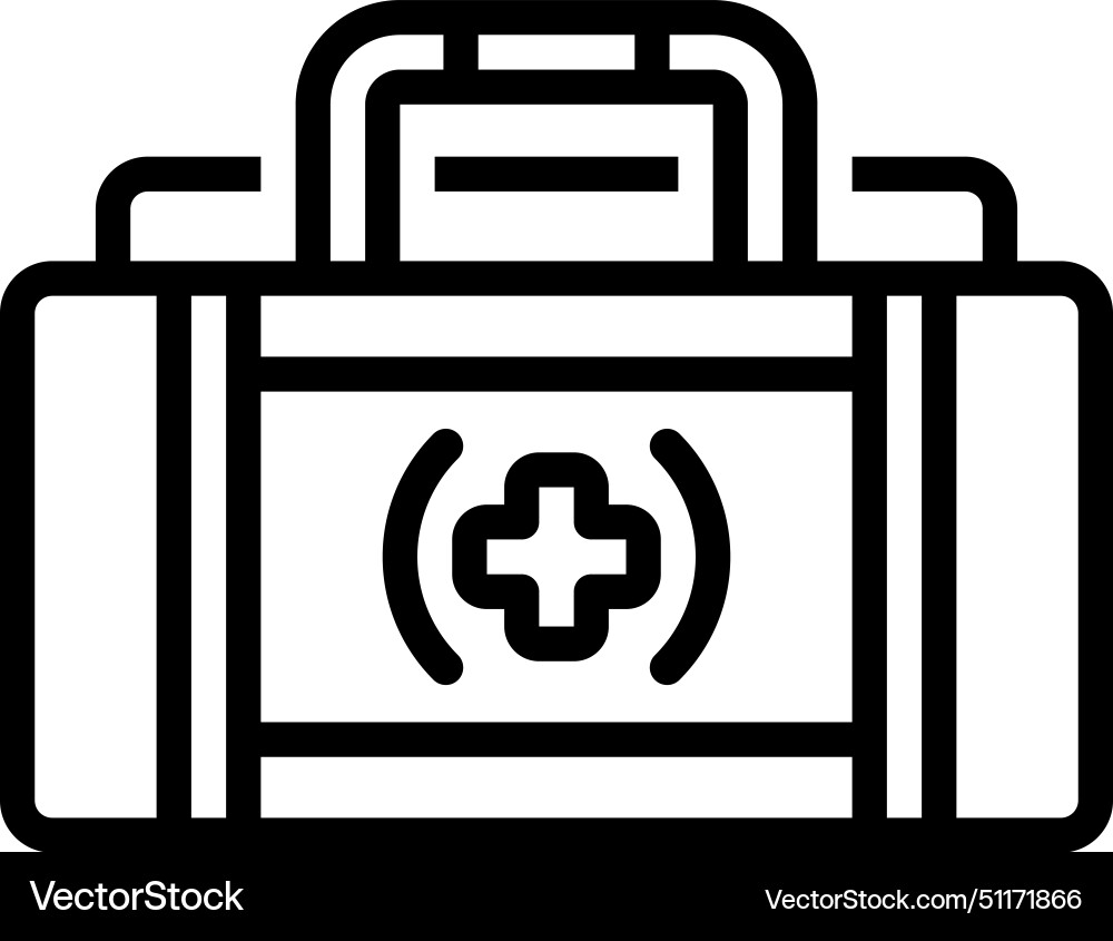 Emergency kit Royalty Free Vector Image - VectorStock