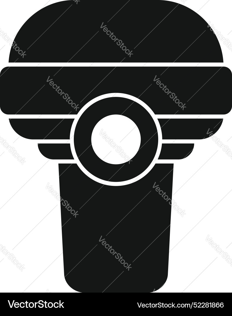 Knee support protecting injured leg joint Vector Image