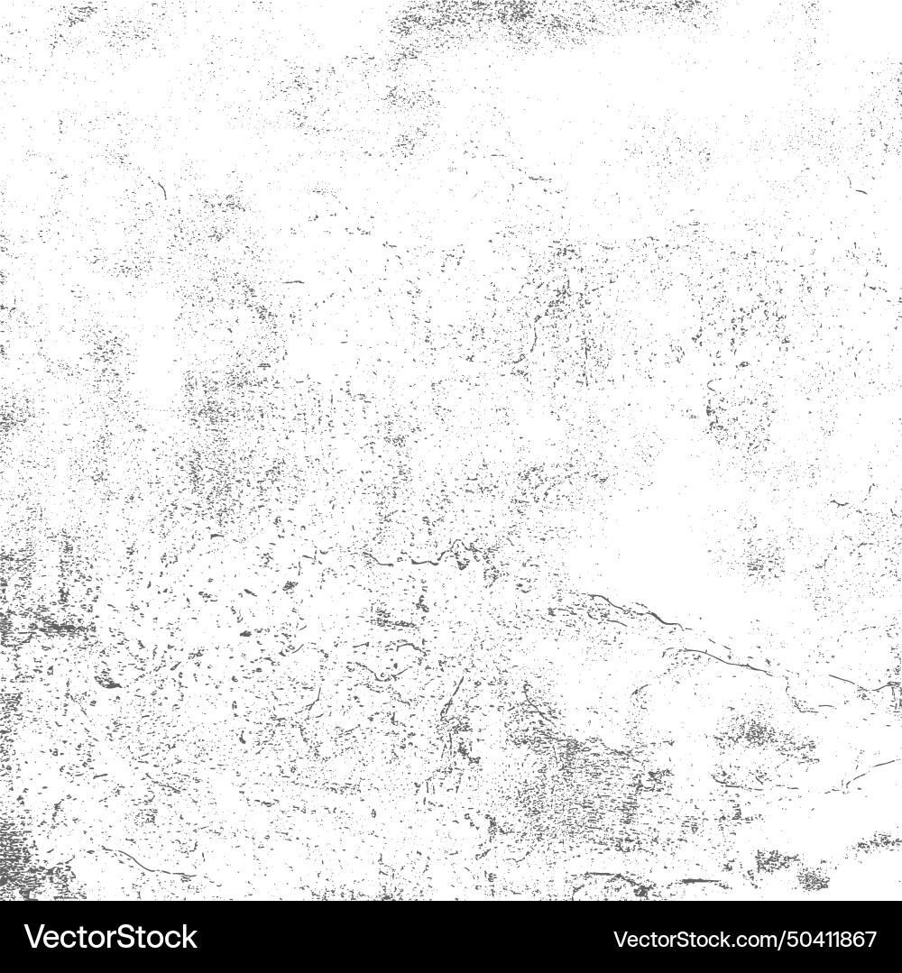 Distressed overlay texture of cracked concrete Vector Image
