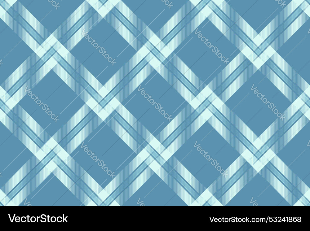 Clothing seamless texture masculine check fabric Vector Image
