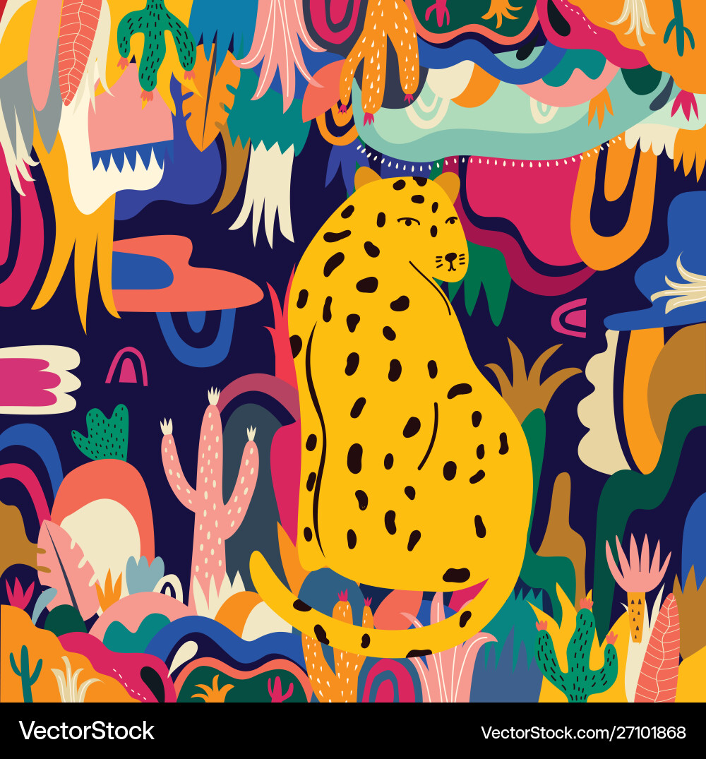 Leopard Royalty Free Vector Image - VectorStock