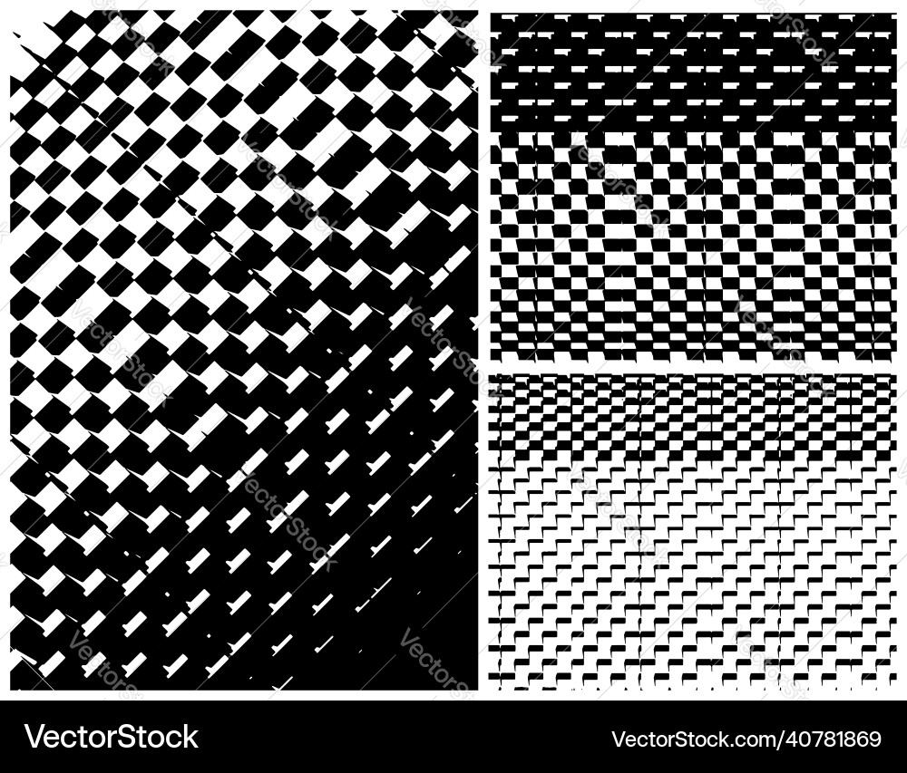 Abstract black-and-white structure Royalty Free Vector Image