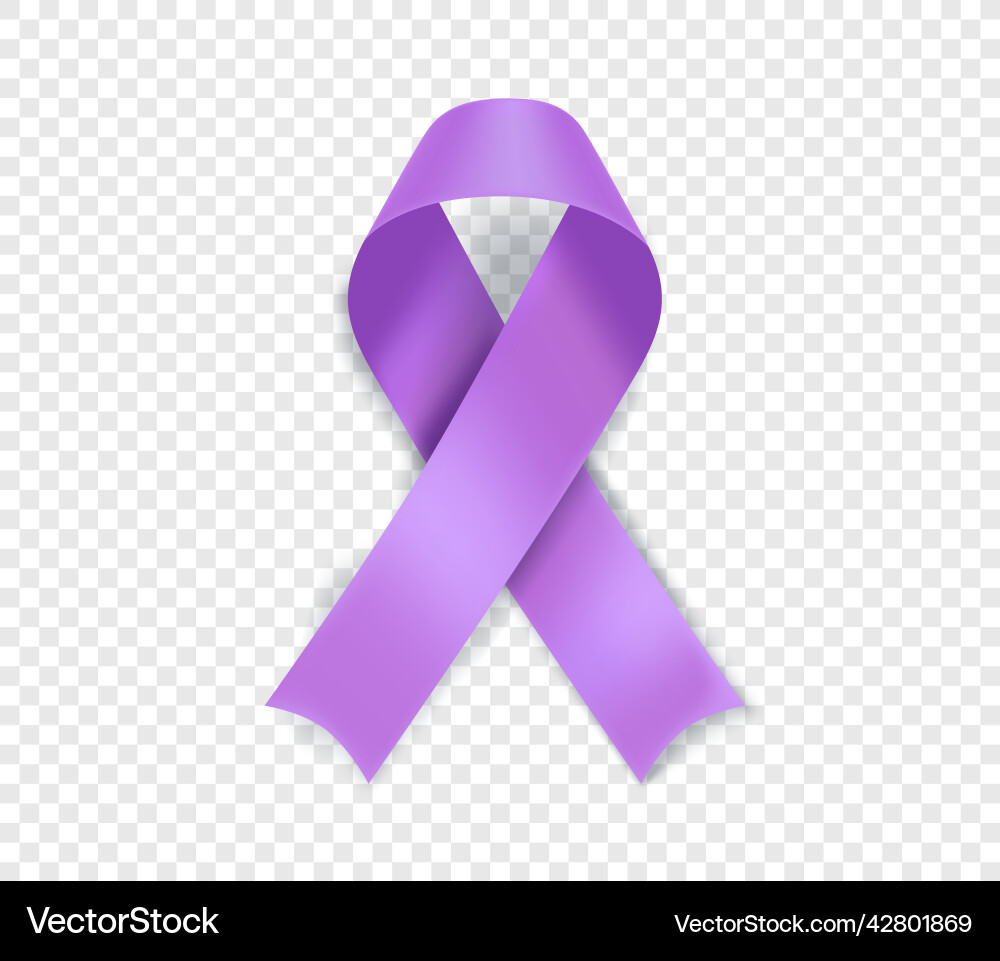 Caregiver Support Ribbon Royalty Free Vector Image