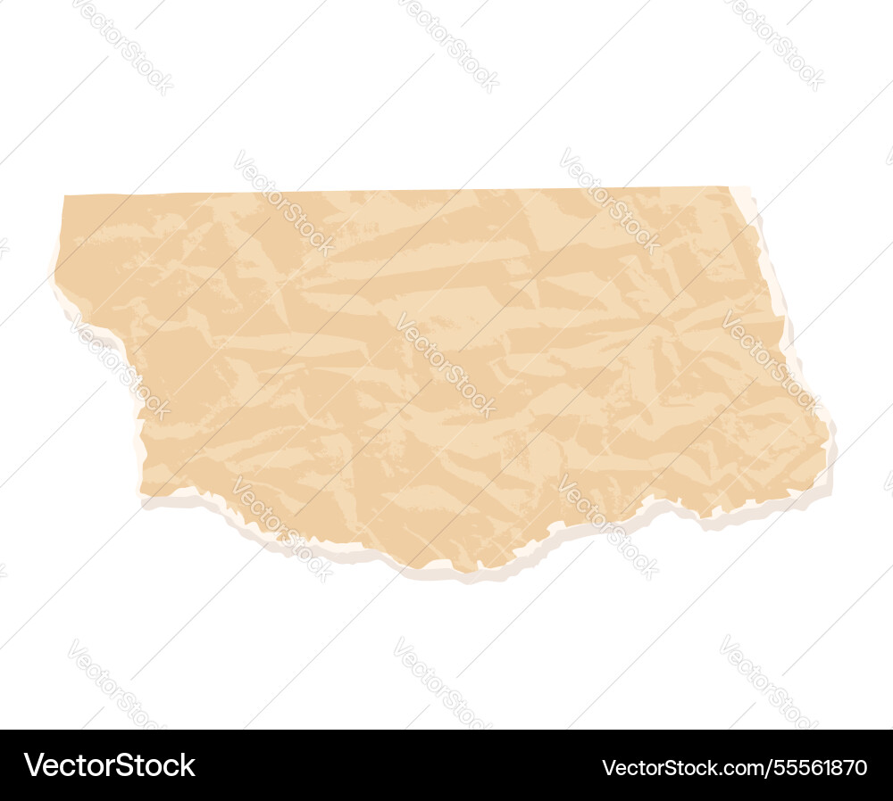 Torn edges paper tear sheets piece jagged Vector Image