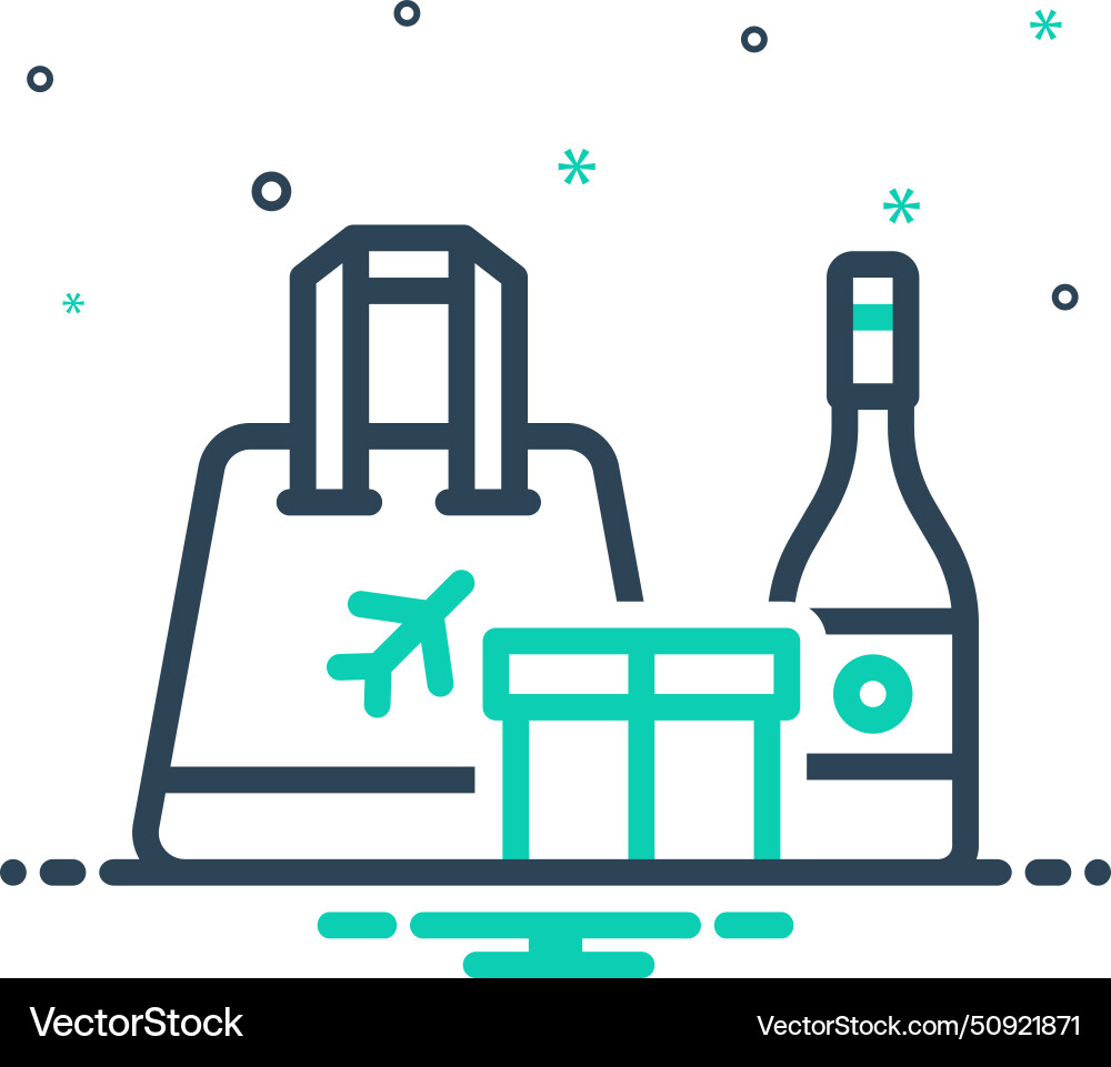 Duty free Royalty Free Vector Image - VectorStock