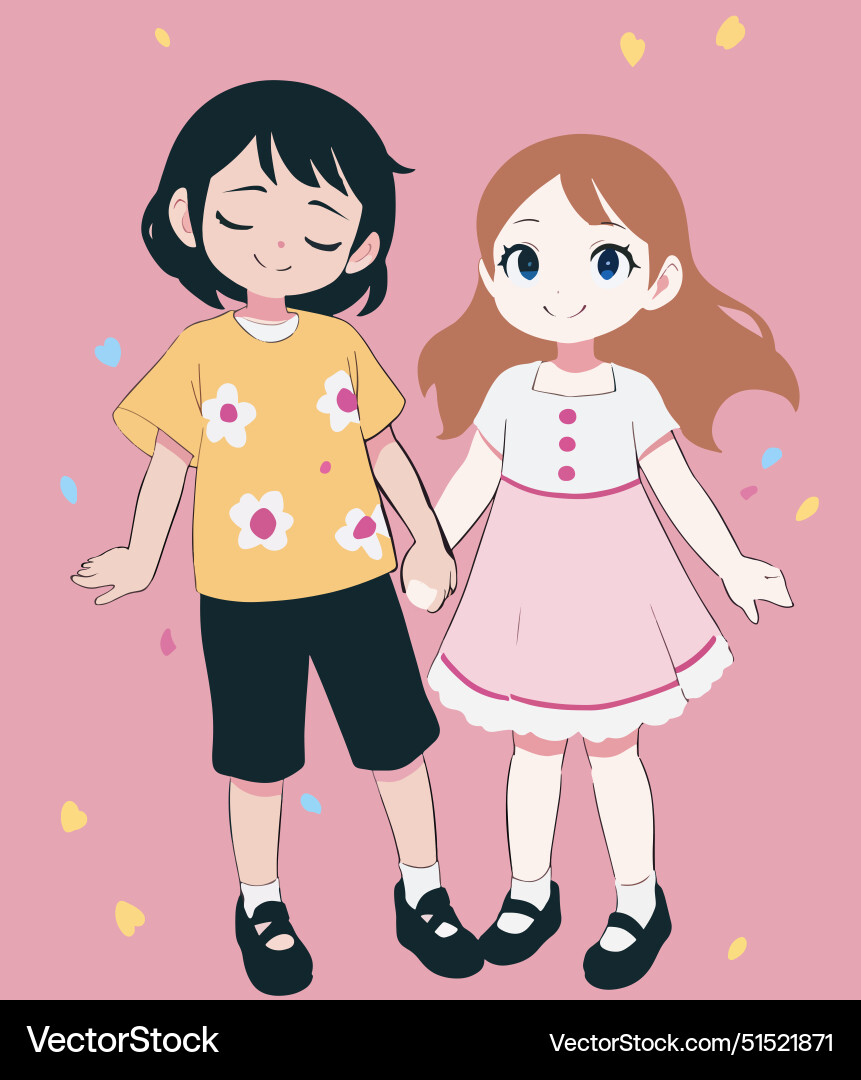 Small children Royalty Free Vector Image - VectorStock