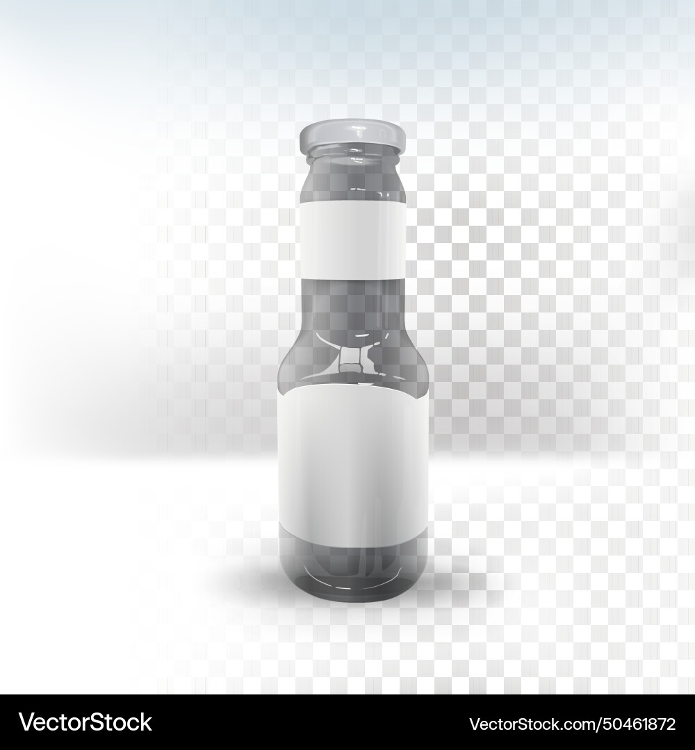 Blank sauce bottle Royalty Free Vector Image - VectorStock