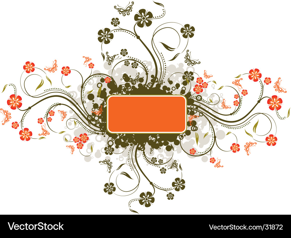 Decorative graphic Royalty Free Vector Image - VectorStock